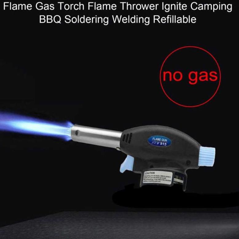 Jual Sw4> firetric portable gas torch butane flame gun non inverter 915 ...