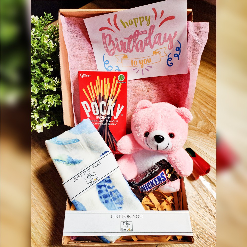 Jual Thing Inside the Box - gift box B hadiah ulang tahun wisuda ...