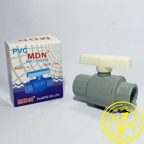 Jual Ball Valve / Stop Kran MDN PVC ukuran 1/2 inch | Shopee Indonesia