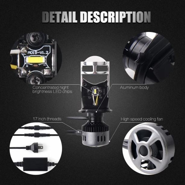 Jual Projie Led / Mini Projector Led RTD M01B H4 / RTD M01B Led ...