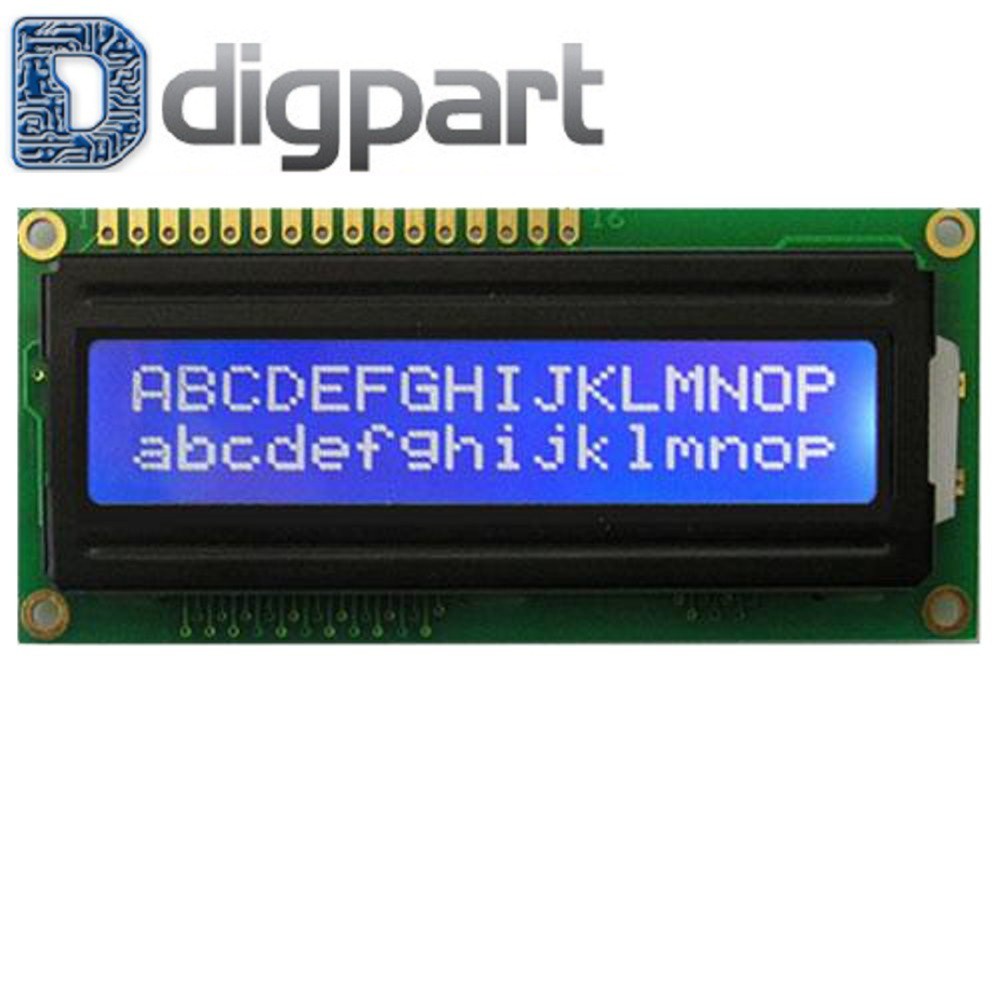Jual LCD 2x16 16x2 16 X 2 1602 Display Module Arduino Raspberry ...