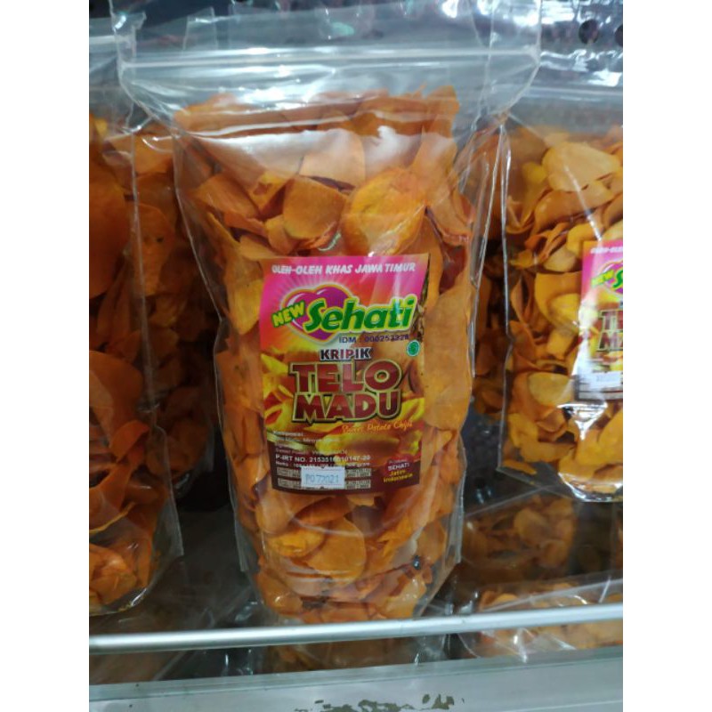 Jual 0Keripik ubi madu / oleh oleh khas pacet / keripik telo / makanan ...