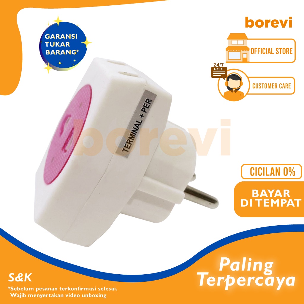 Jual STEKER T MULTI YUNIOR LY-911 W / STEKER WARNA LY911W | Shopee ...