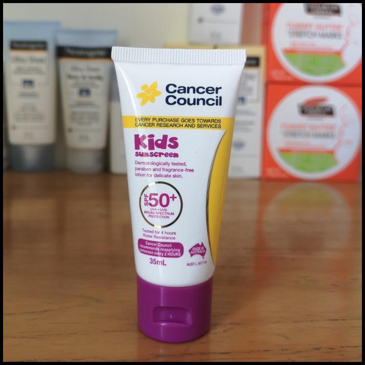 Jual Cancer Council Kids Sunscreen Spf 50+ Made In Australia | Shopee ...