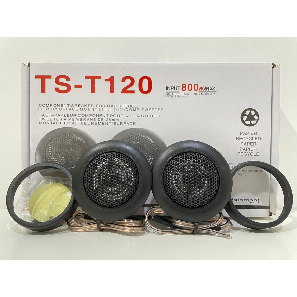 Jual Tweeter Mobil TS-T120 / Twiter Speaker Mobil TS T120 Spiker Car ...