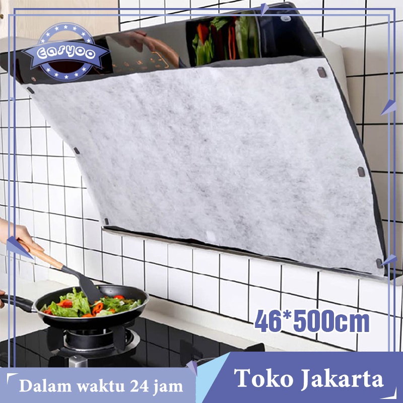 Jual 46*500cm Filter Cooker Hood Penghisap Asap Dapur Oil Proof Kertas ...