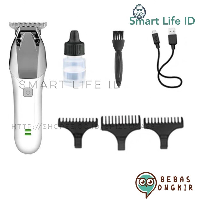 Jual Kemei KM 5029 A Alat Cukur Rambut Smart Hair Clipper Detailer Trimmer USB Cukuran Kemei KM ...