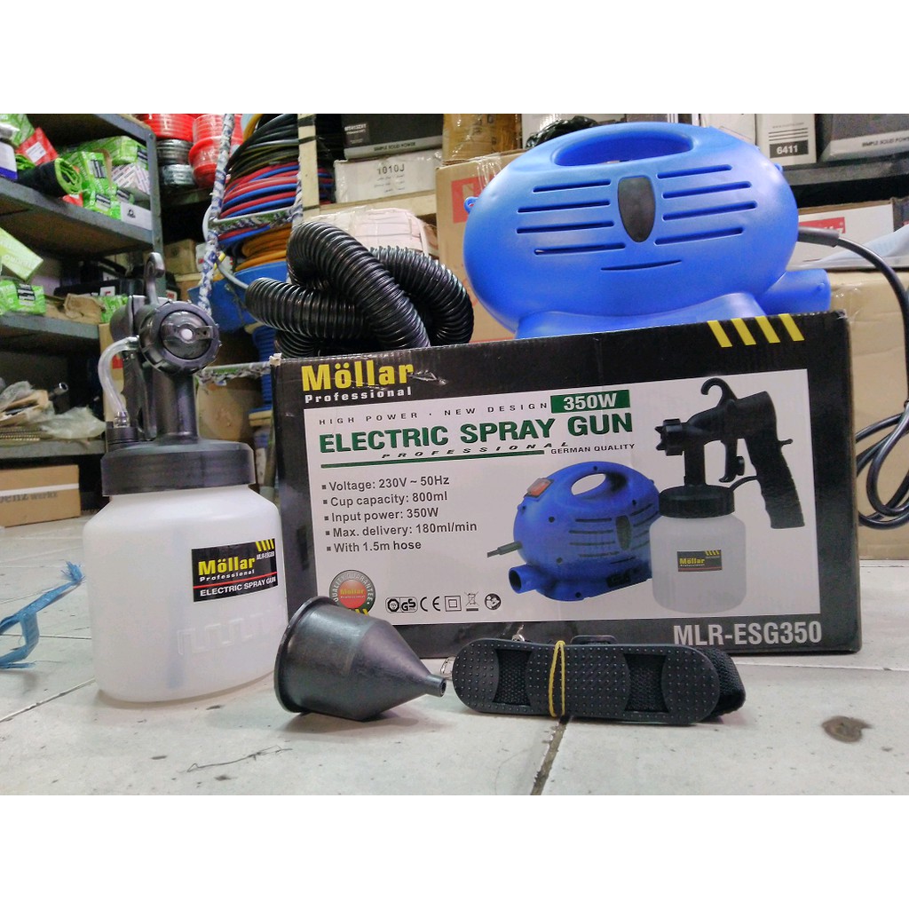 Jual PAINT ZOOM ESG 350 Spray Gun Listrik - Elektik Spray Gun + selang ...
