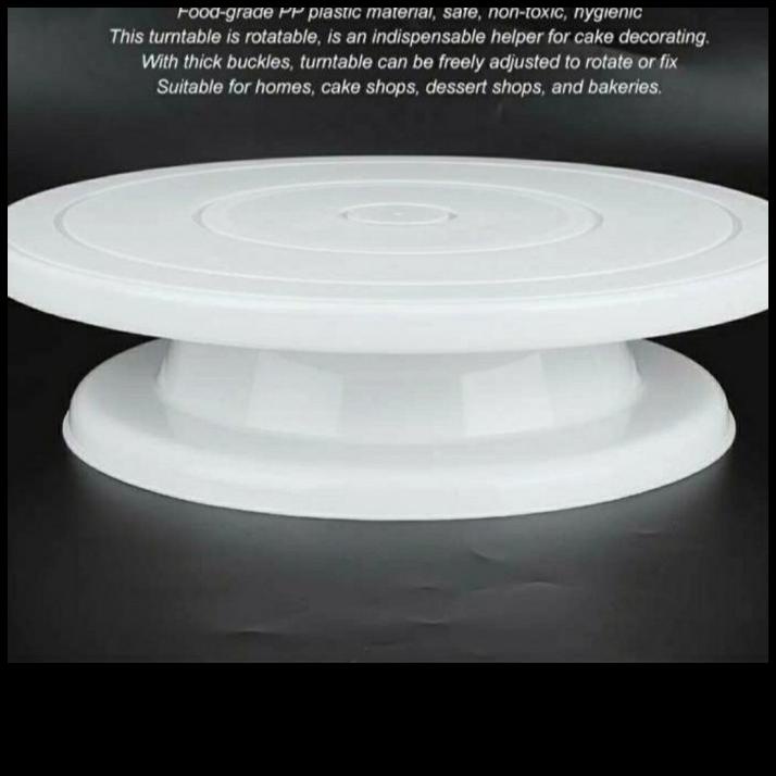 Jual Meja Putar Kue Revolving Cake Stand Tempat Kue | Shopee Indonesia