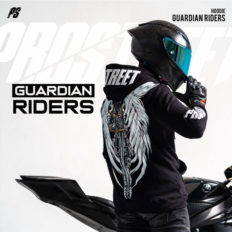 Jual Jaket Sweater Hoodie PROSTREET Guardin Rider / Hoodie Pria ...