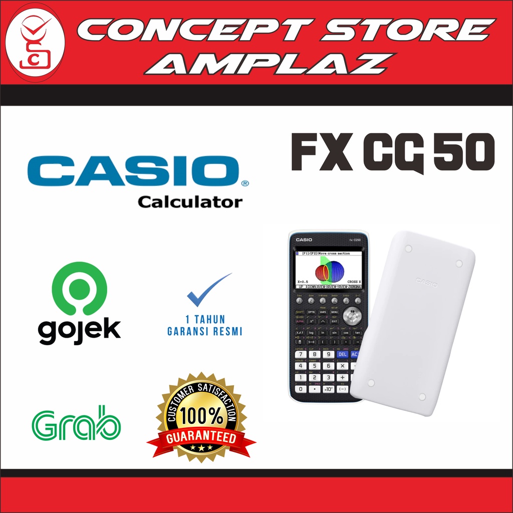 Jual Casio fx CG50 . Casio Calculator FX-CG 50 Kalkulator CG 50 ...