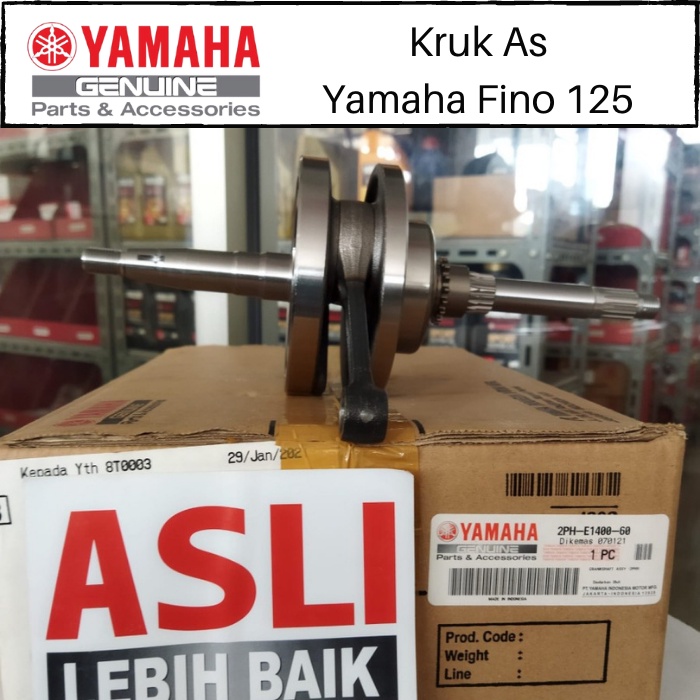 Jual Kruk As Crankshaft Yamaha Fino 125 Original Yamaha Genuine Part ...