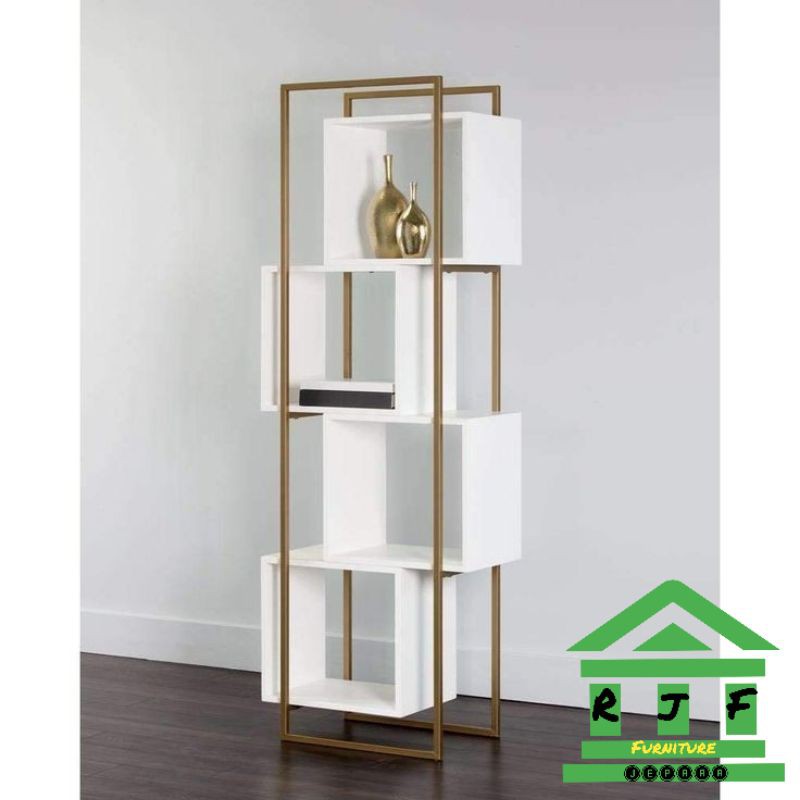 Jual rak buku/rak hias besi model rj779 | Shopee Indonesia