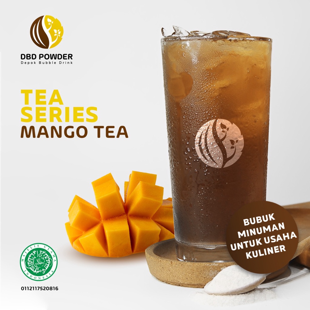 Jual Bubuk Minuman Teh Mangga - Powder Mango Tea | Shopee Indonesia