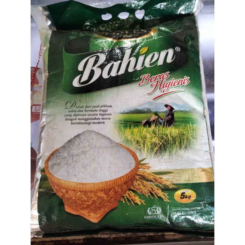 Jual Beras Saigon Cap Bahien hijau per 5 kg | Shopee Indonesia