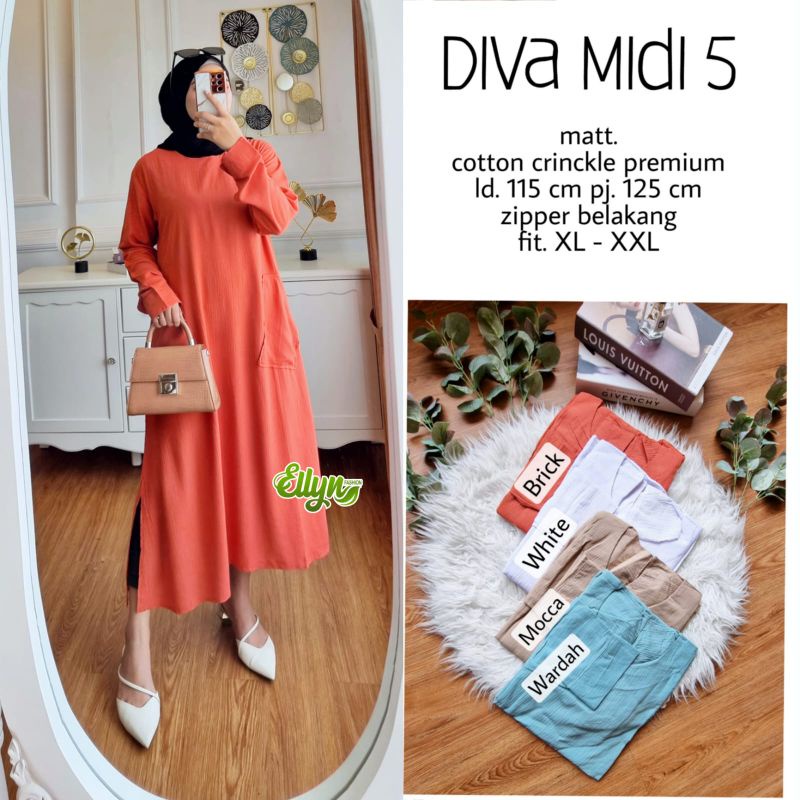Jual DIVA MIDI READY LENGKAP ALL NEW | Shopee Indonesia