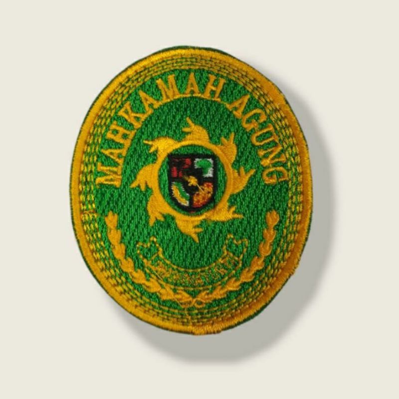 Jual logo mahkamah agung logo bordir mahkamah agung patch mahkamah ...