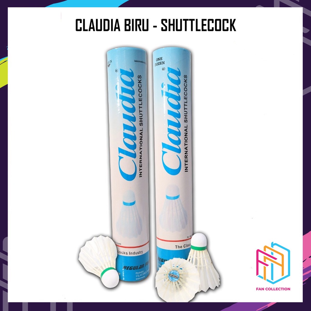 Jual SHUTTLECOCK KOK CLAUDIA BIRU ORIGINAL BADMINTON | Shopee Indonesia