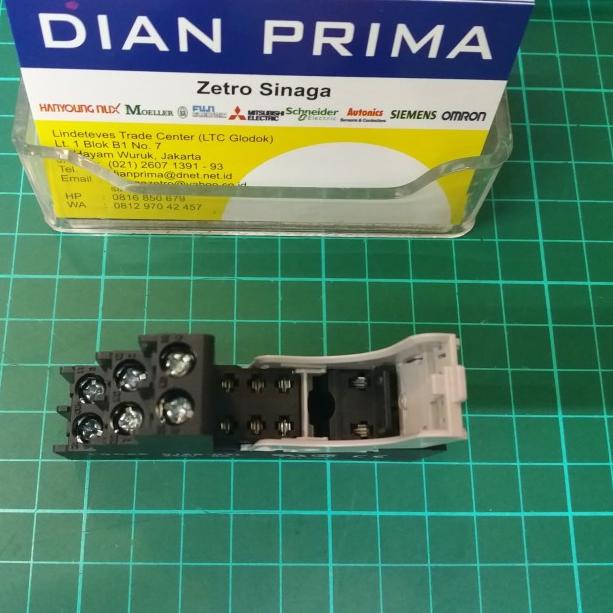 Jual Idec Socket Relay SJ2S-07L 2NO 2NC 8A 250V untuk relay RJ2S ...