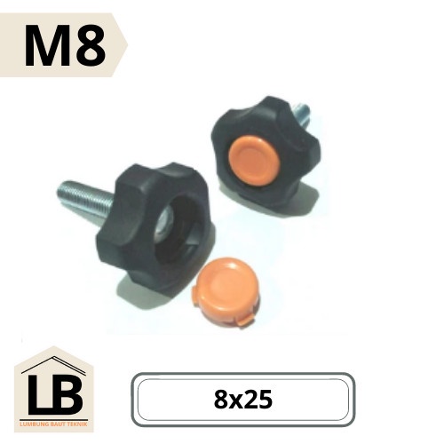 Jual BAUT KNOB STAR 8X25 KNOP STAR - BAUT KNOP | Shopee Indonesia