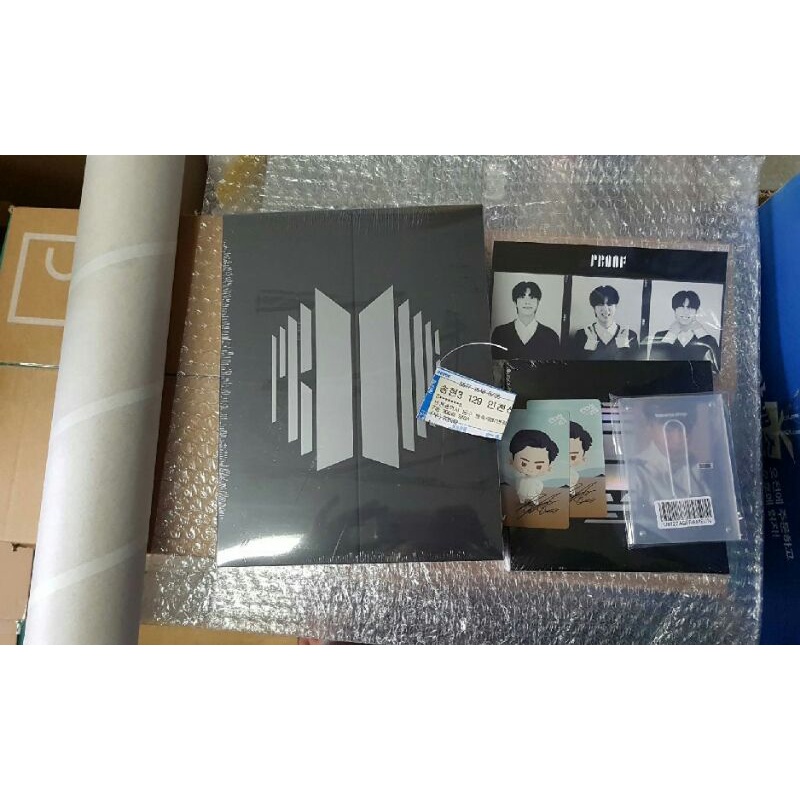 Jual [READY] Album BTS Proof STANDARD + POB JIMIN TRIPTYCH JIN | Shopee ...