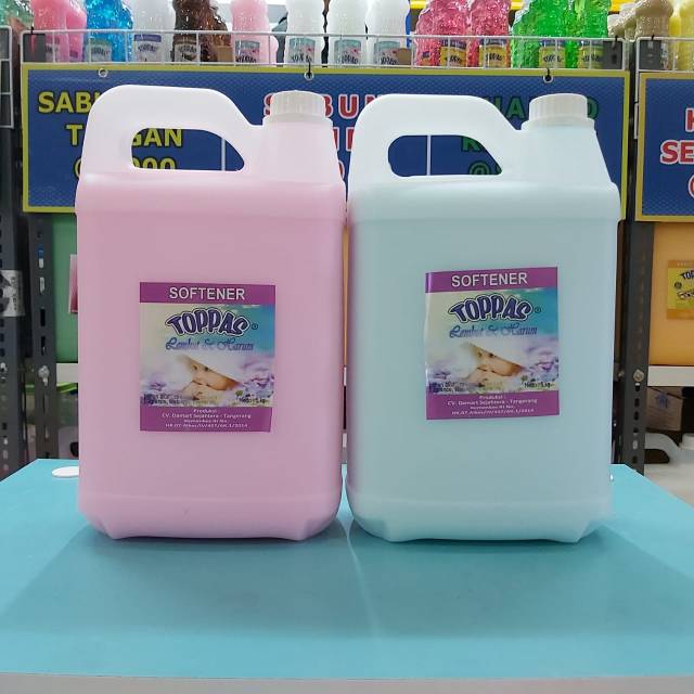 Jual Toppas Softener Ukuran 5 Liter | Shopee Indonesia