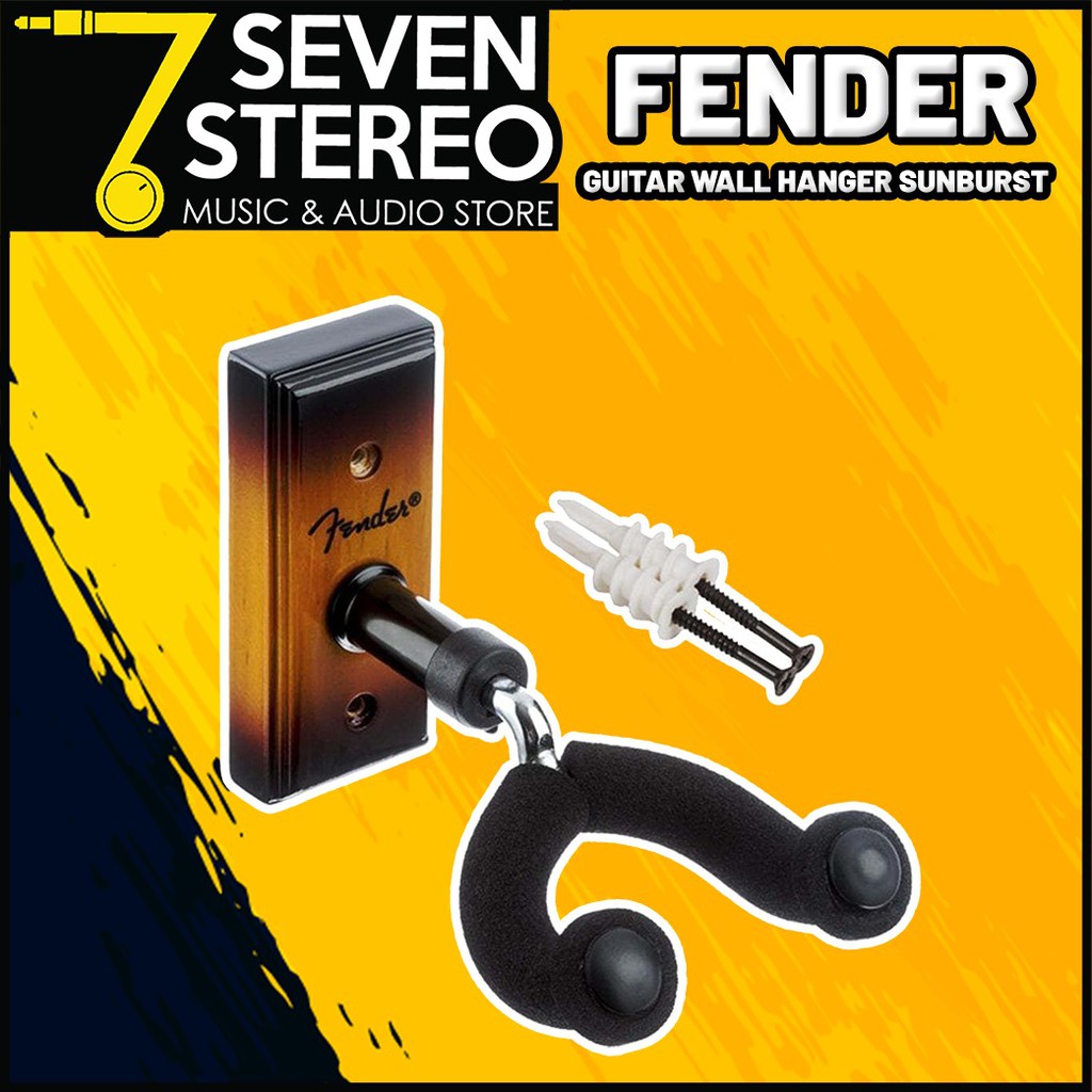 Jual Fender Guitar Wall Hanger Sunburst | Shopee Indonesia