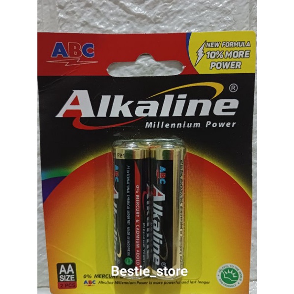 Jual Baterai Alkalin/Baterai ABC Alkaline AA Murah | Shopee Indonesia