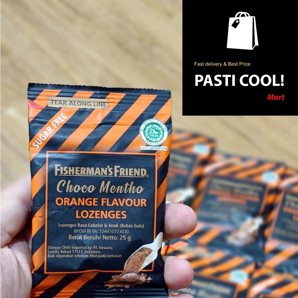 Jual FISHERMAN'S FRIEND CHOCO MENTHO ORANGE FLAVOUR LOZENGES 25 GRAM ... Jual FISHERMAN'S FRIEND CHOCO MENTHO ORANGE FLAVOUR LOZENGES 25 GRAM ...