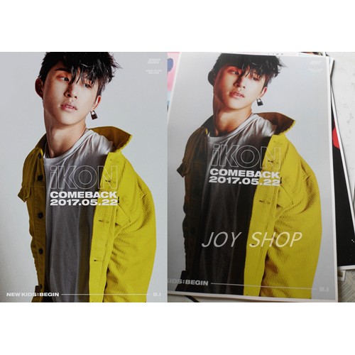 Jual POSTER iKON B.I UNOFFICIAL | Shopee Indonesia