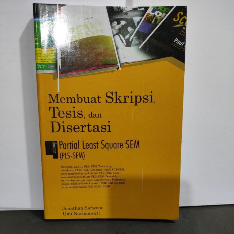Jual Buku Membuat Skripsi Tesis dan Disertasi Dengan partial Least ... Jual Buku Membuat Skripsi Tesis dan Disertasi Dengan partial Least ...