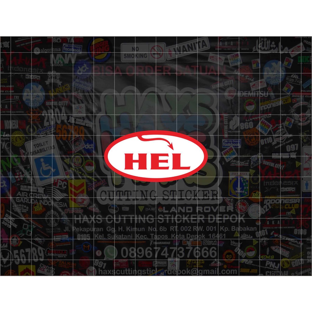 Jual Cutting Sticker Logo Hel Selang Rem Ukuran 5 Cm | Shopee Indonesia