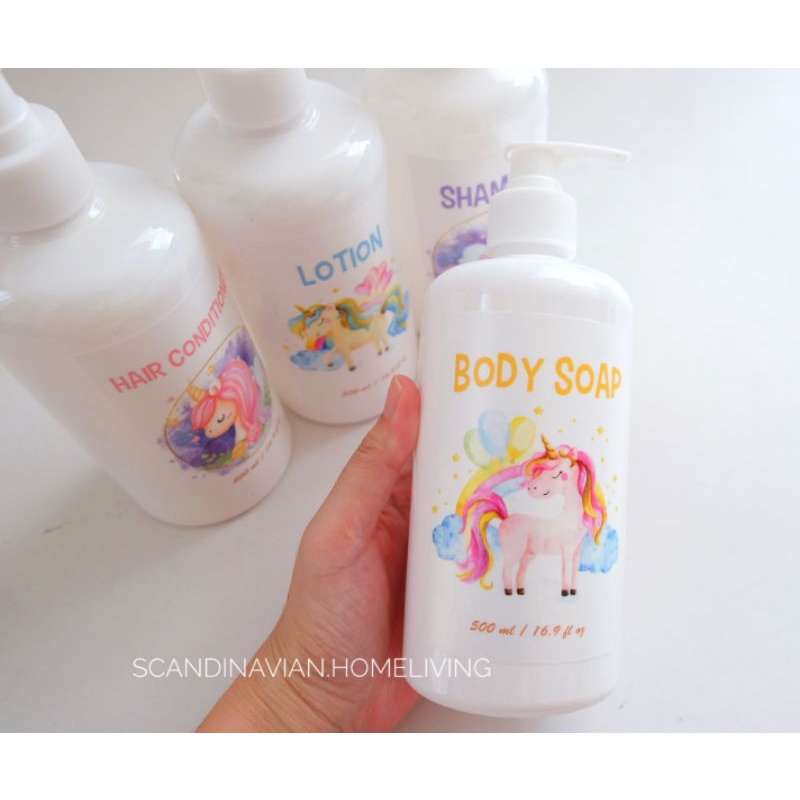 Jual BOTOL SABUN CAIR ANAK PUMP 500 ML REFILLABLE / BOTOL REFILL SABUN ...