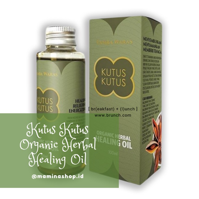 Jual Minyak Kutus Kutus Original Organic Herbal Healing Oil 100ml