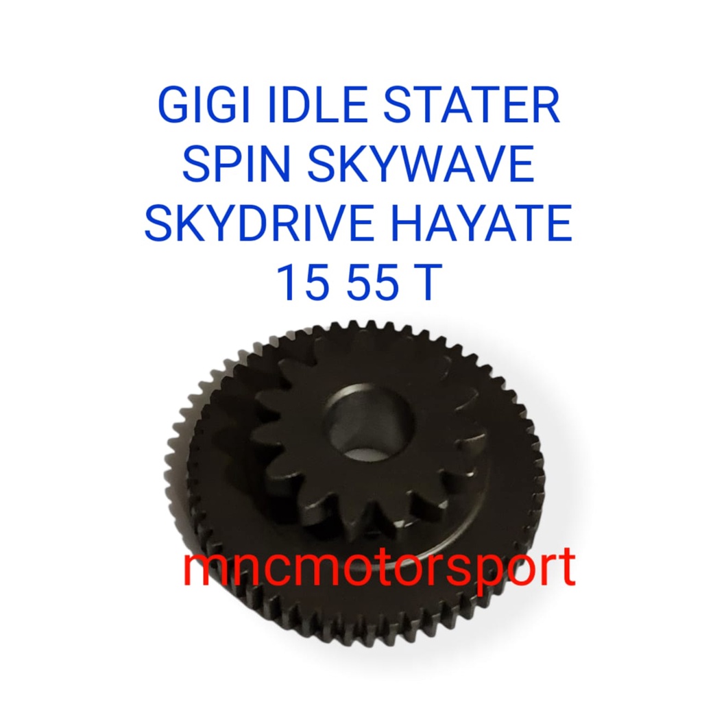 Jual GEAR GIR GIGI IDLE STATER KECIL SPIN SKYWAVE SKYDRIVE HAYATE 15 55 T | Shopee Indonesia