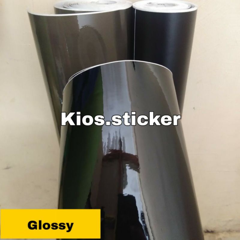 Jual Stiker Skotlet Motor Hitam Glossy Sticker Hitam Glos Skotlet Hitam ...