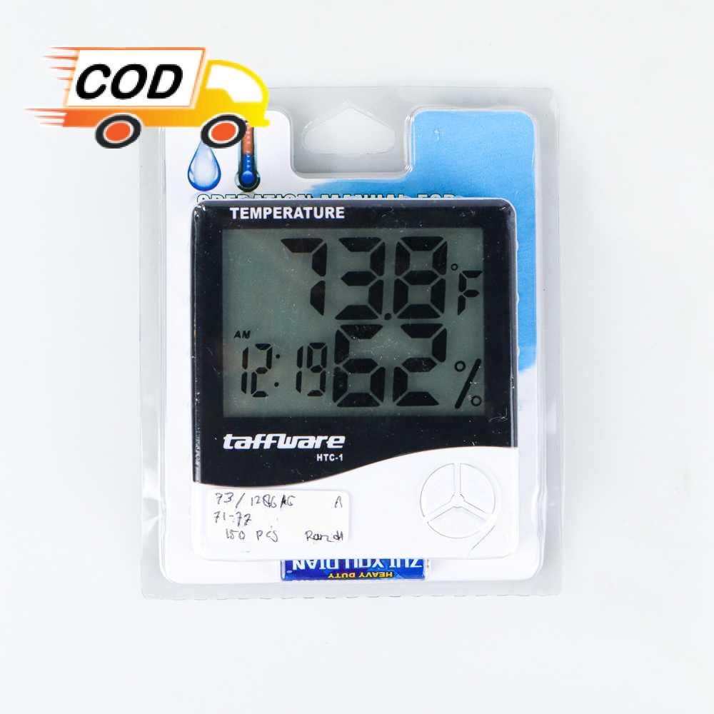 Jual Termometer Ruangan Kelembaban Udara Pengukur Suhu Kamar Digital ...