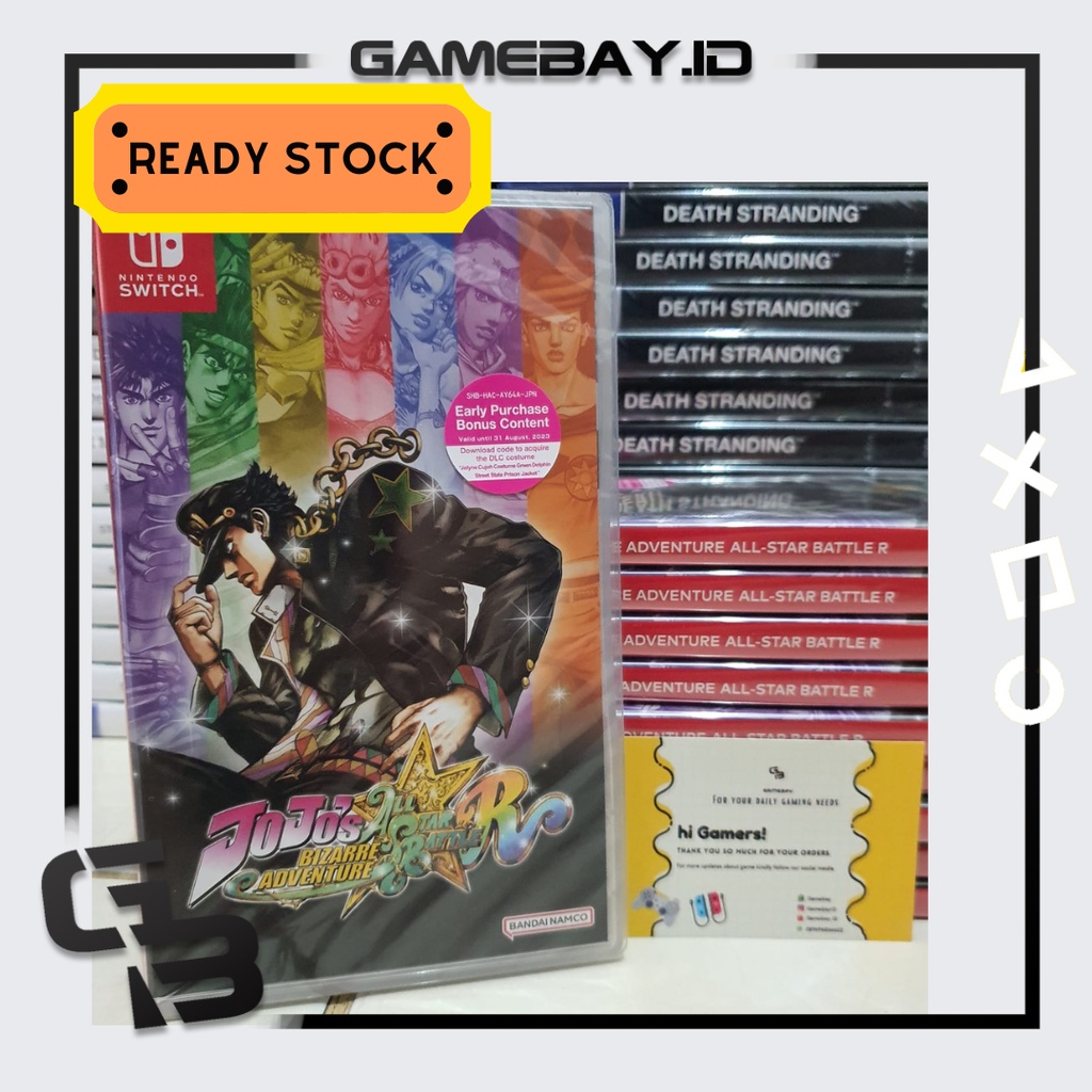 Jual Nintendo Switch Jojo's Bizzare Adventure All Star Battle / Jojo ...