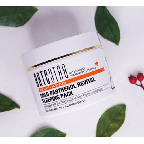 Jual BRTC GOLD PANTHENOL REVITAL SLEEPING PACK 100ML | Shopee Indonesia