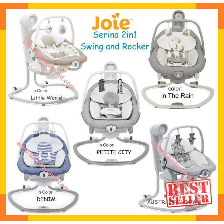 Jual Joie Meet Serina 2 in 1 Swing and Rocker - Petite City | Shopee ...
