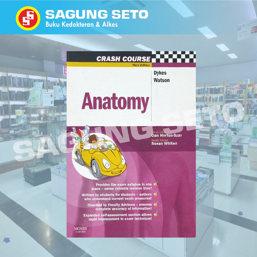 Jual CRASH COURSE ANATOMY ED 3 - DYKES / ANATOMI | Shopee Indonesia
