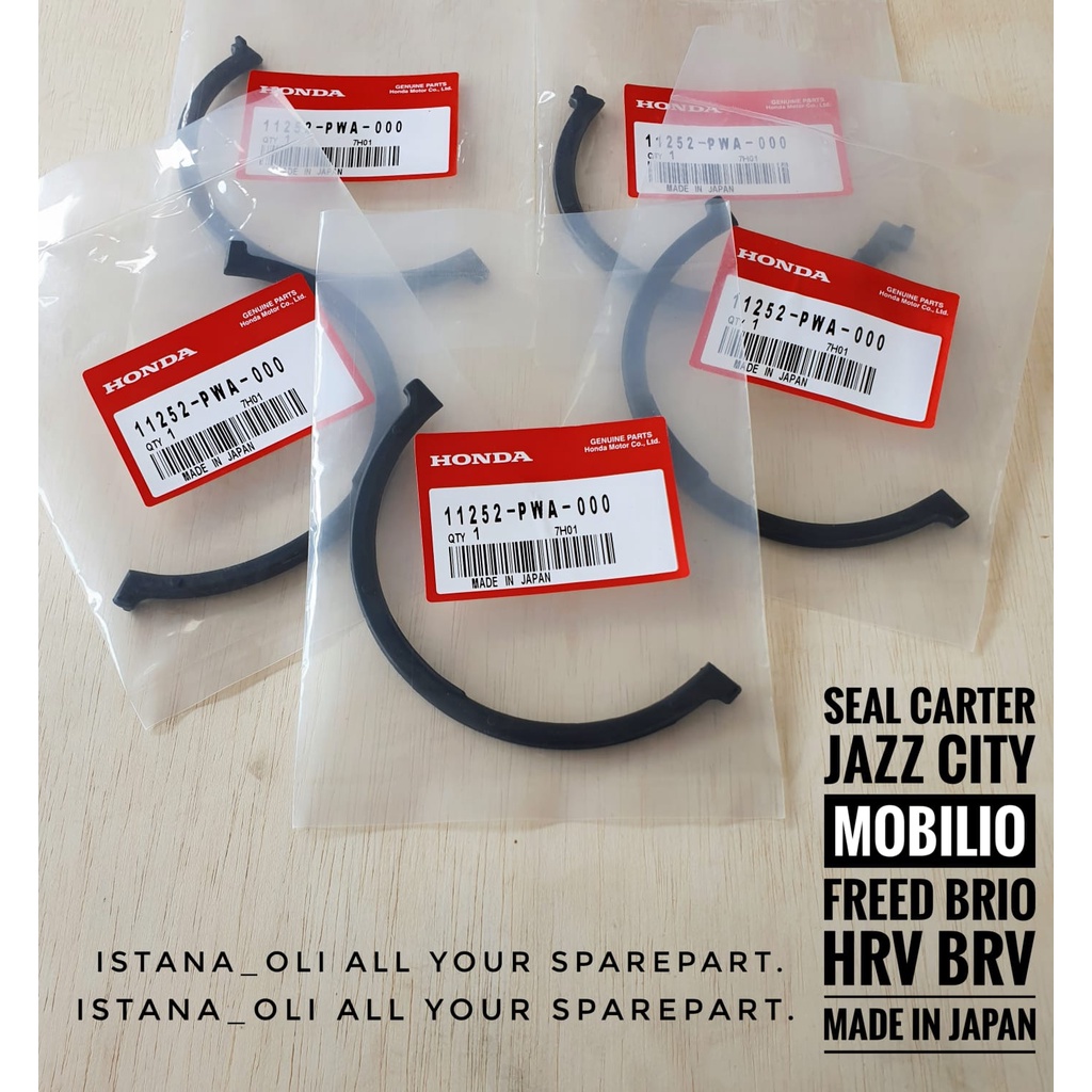Jual Seal Sil Packing Bulan Bak Carter Honda Jazz City Brio Mobilio HRV ...