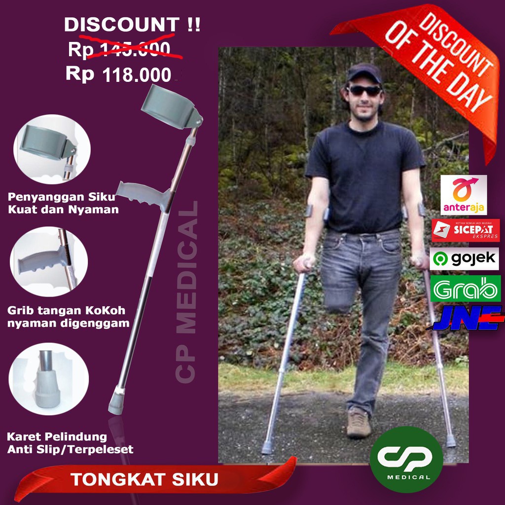 Jual TONGKAT ELBOW|TONGKAT LENGAN|TONGKAT SIKU|TONGKAT CIDERA KAKI ...