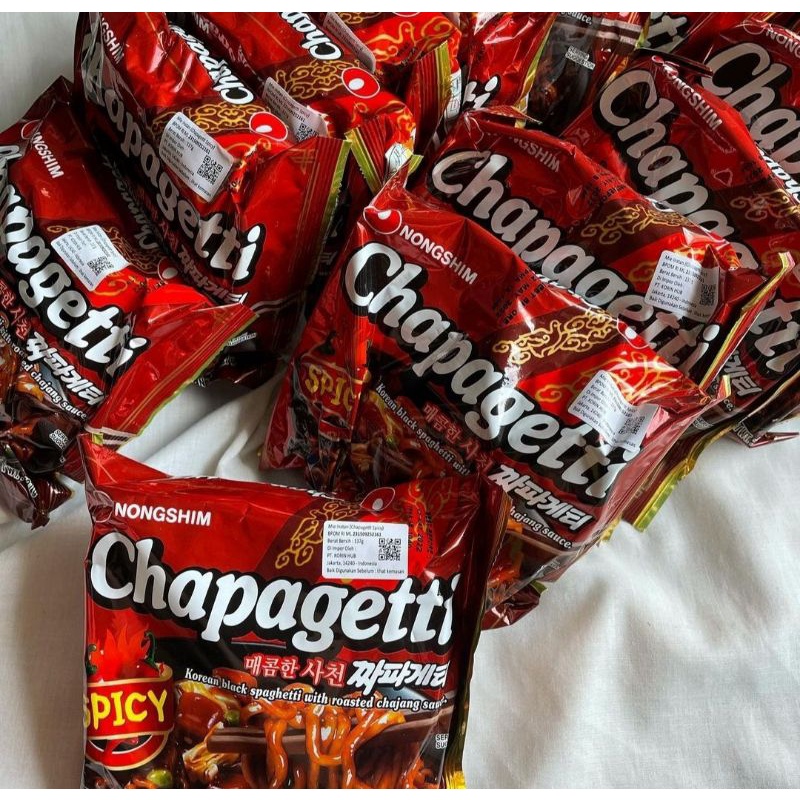 Jual HALAL _ NONGSHIM - CHAPAGETTI SPICY 137g | Shopee Indonesia