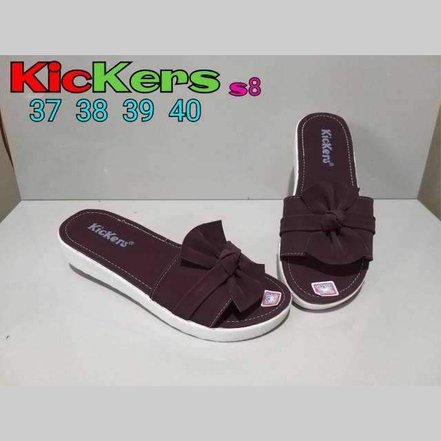 Jual Sandal cewek/sandalflat/ kickers | Shopee Indonesia