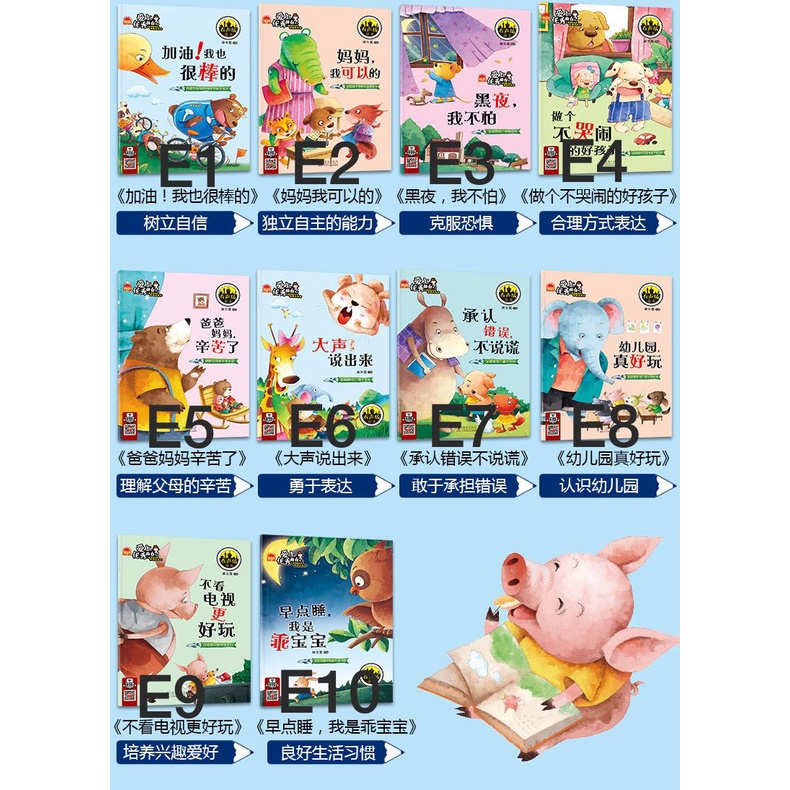 Jual E Buku cerita Anak Belajar Mandarin Story Book baca membaca pintar ...