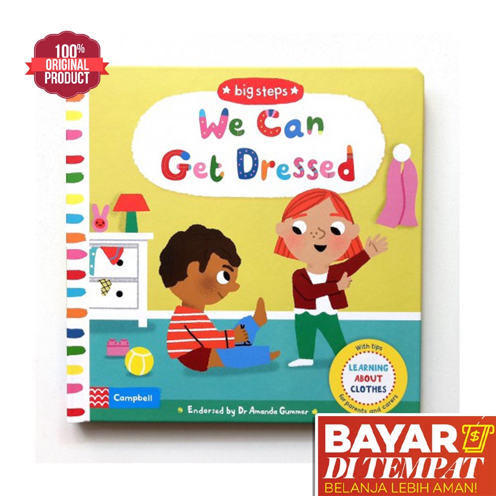 Jual Buku Anak Import - Buku Balita - Campbell Big Steps - We Can Get ...