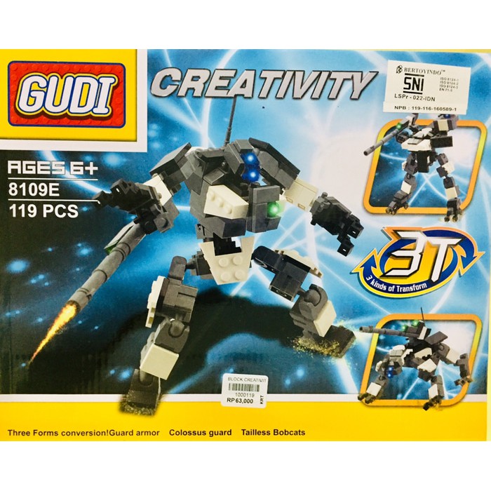 Jual "Mainan Sejenis Lego merk GUDI creativity" | Shopee Indonesia