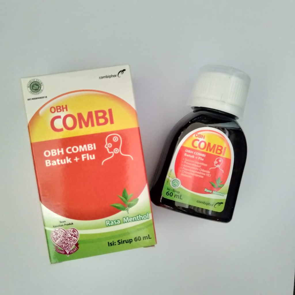 Jual OBH Combi Batuk dan Flu menthol 60ml | Shopee Indonesia