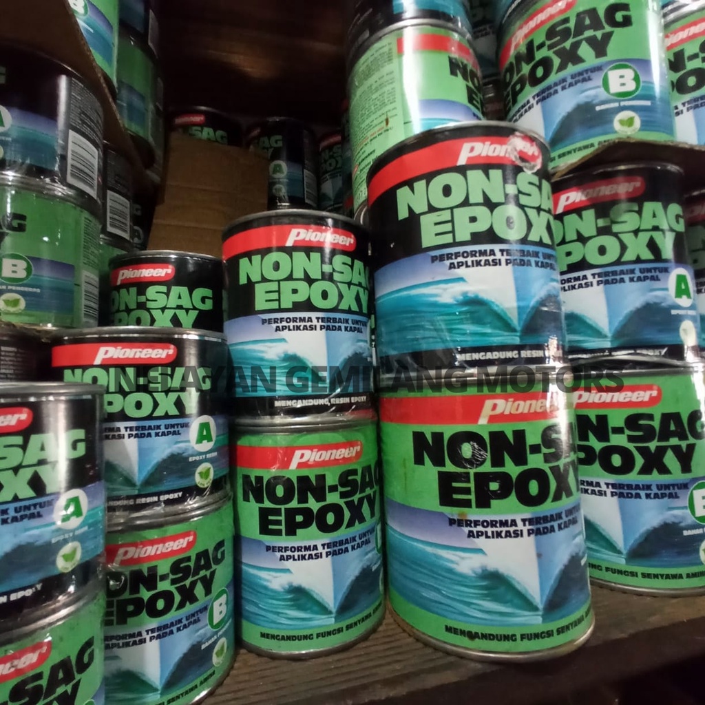 Jual Lem Philipina/lem Epoxy Pioneer Non SAG marine epoxy 800gram ...